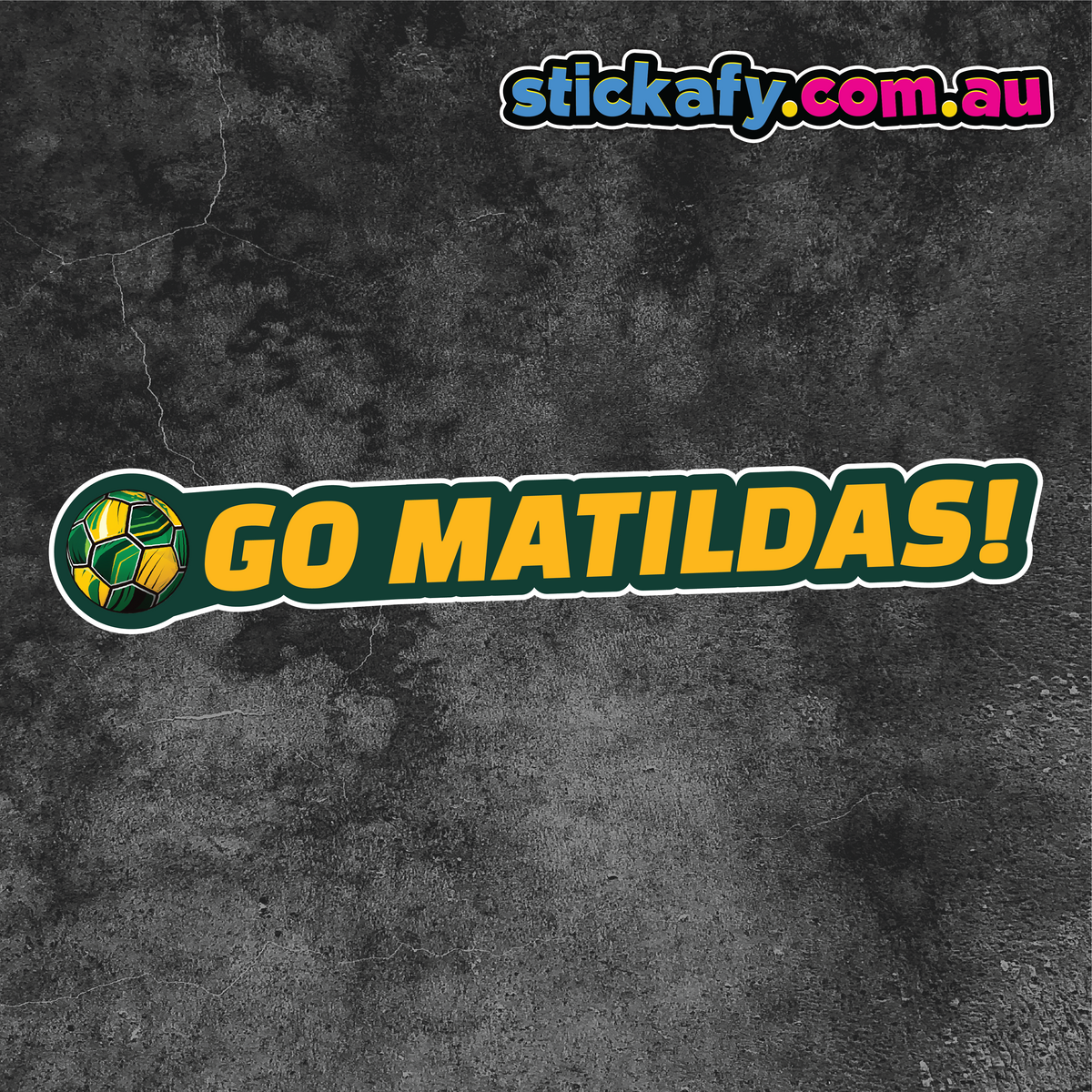 Go Matildas! Sticker – Stickafy