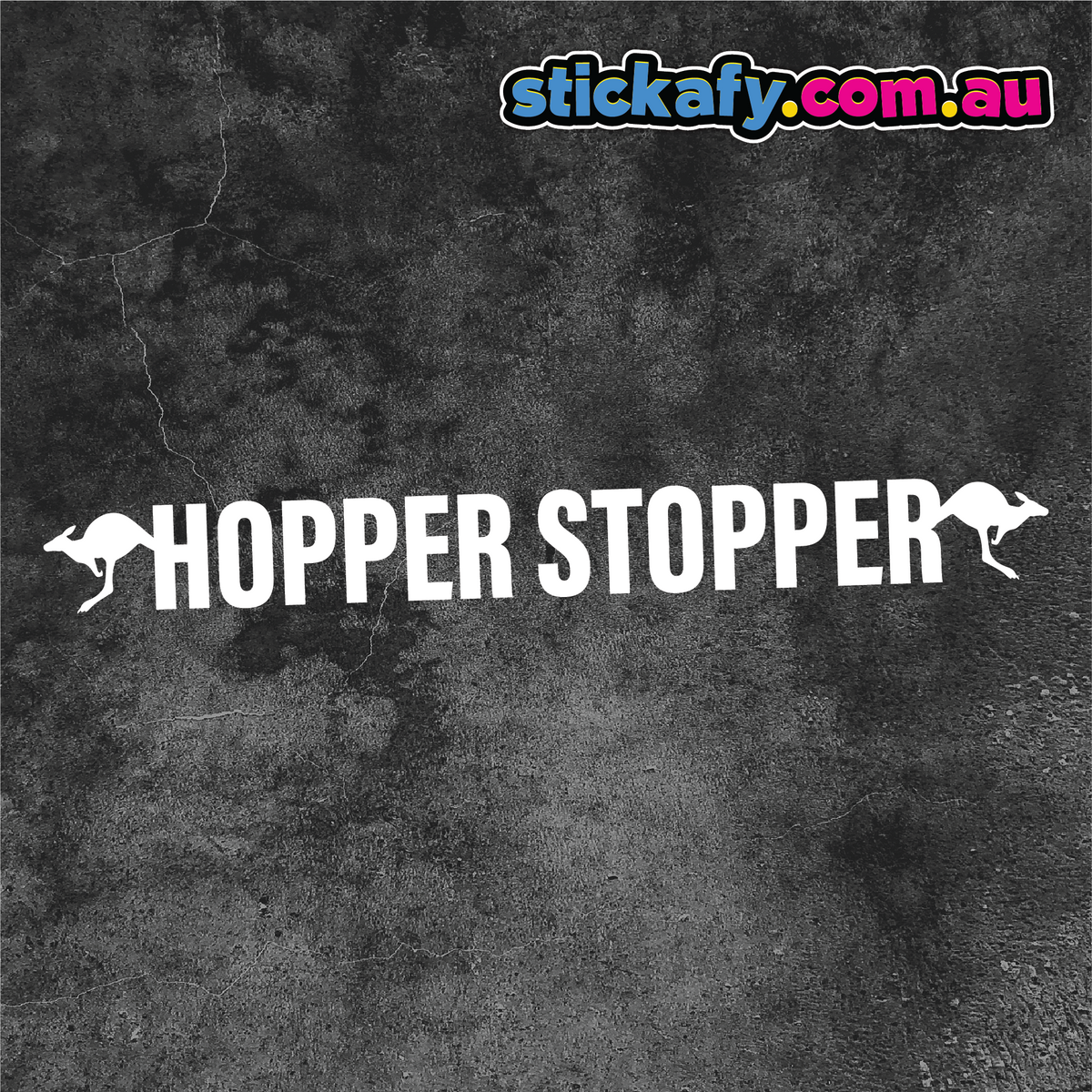 Hopper Stopper Sticker – Stickafy