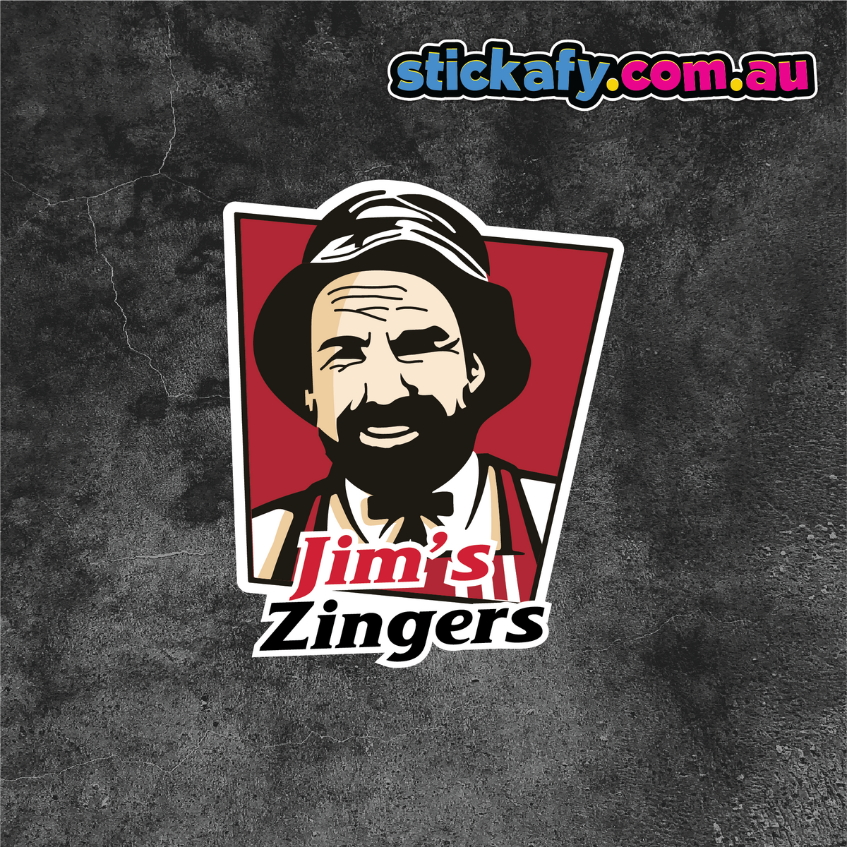 Jim's Zingers Sticker – Stickafy