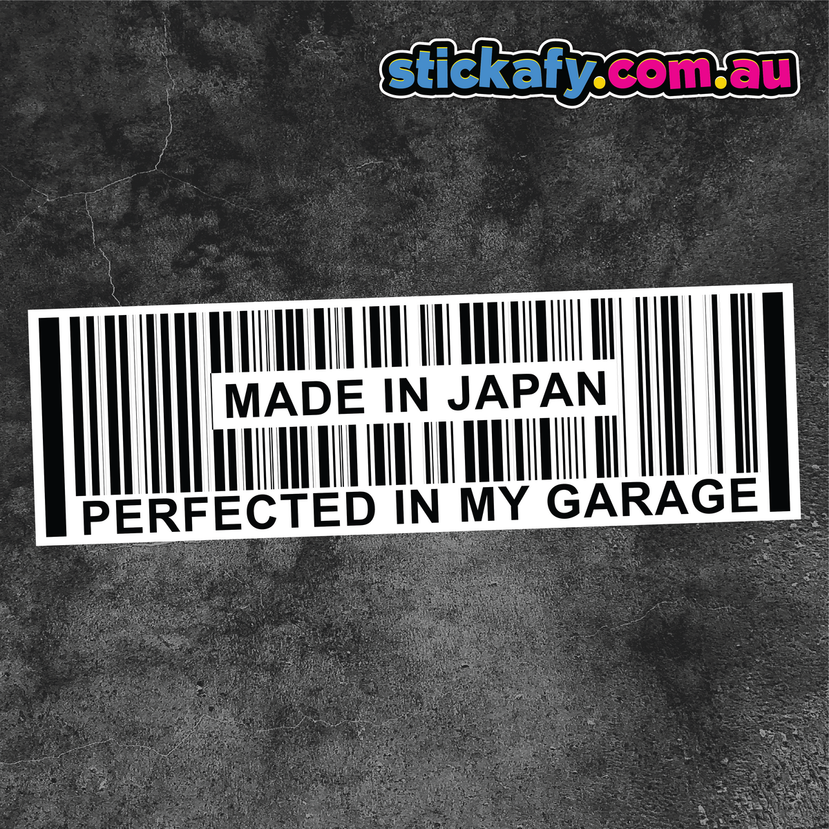 Made in Japan barcode Sticker – Stickafy