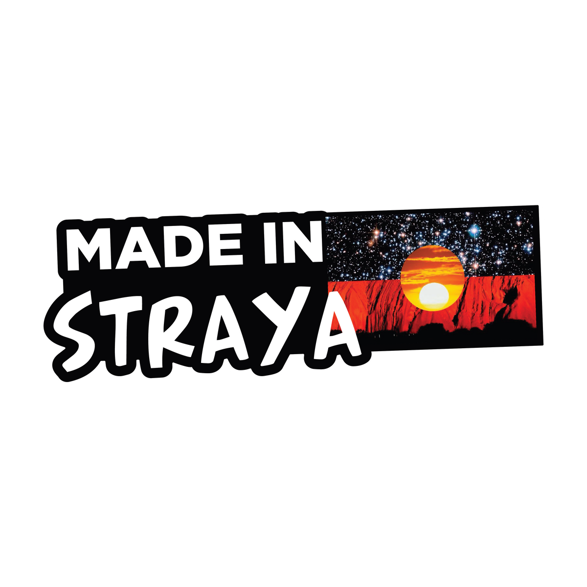 Made in Straya Sticker – Stickafy