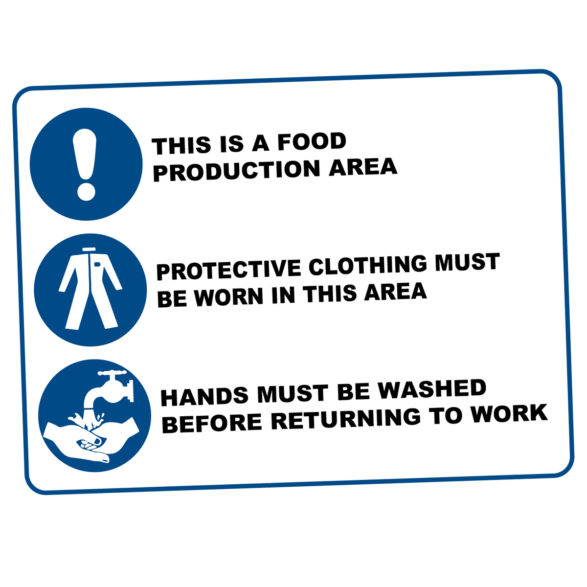 Mandatory - Food Production Kitchen Instructions – Stickafy