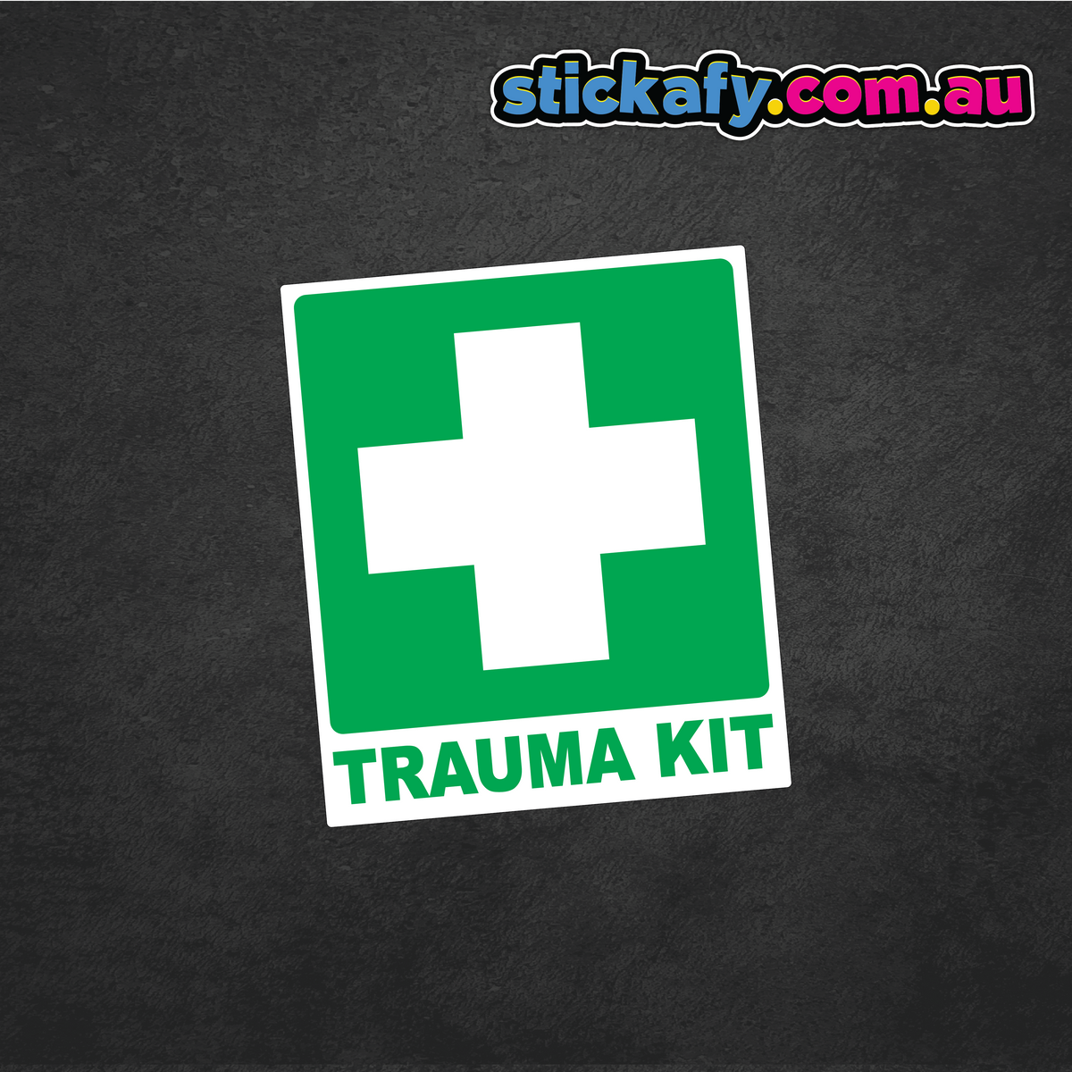 Trauma Kit Sticker – Stickafy